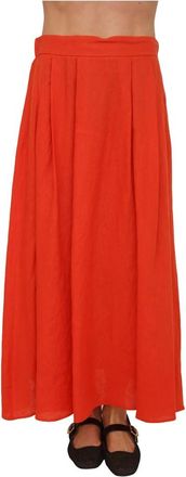 Marella Femme, Jupes, Rouge, Taille: 40 FR Emmbiada Skirt