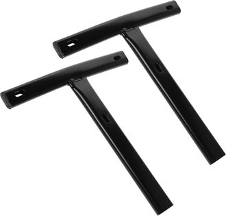 BESPORTBLE Hoement 2 St&uuml;ck 2 St&uuml;ck T-F&ouml;rmige R&uuml;ckenlehnenst&uuml;tze aus Metall Stabile St&uuml;tzstange f&uuml;r Drehst&uuml;hle B&uuml;rost&uuml;hle und Gaming St&uuml;hle Universelles Ersatztei