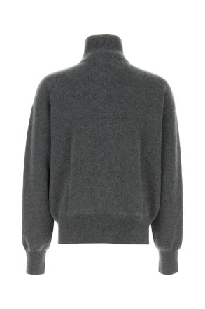 Extreme Cashmere Mens Dark Grey Cashmere N&acirc;&deg;319 Cardigan Felt Exterior: Maglieria Sweater
