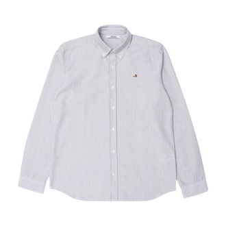 Edmmond Studios Edmmond Studios, Homme, Chemises, Bleu, Taille: M Chemise &agrave; rayures canard