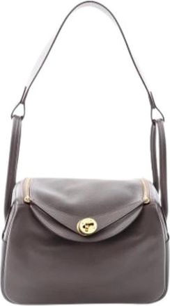 Herm&egrave;s Pre-owned Sac bandouli&egrave;re vintage - Femme - Pre-owned - Gris - Taille: ONE Size