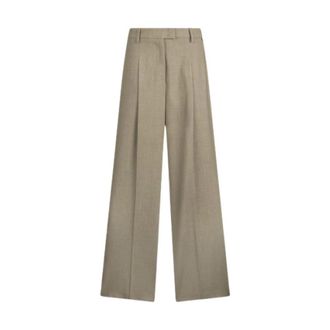 Liu Jo Femme, Pantalons, Vert, Taille: 42 FR Pantalon Palazzo