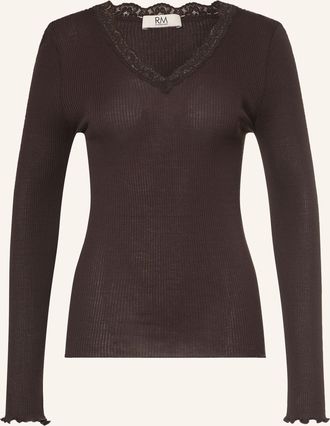 Rosemunde Longsleeve Balta Mit Spitze braun