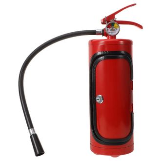 Artibetter FUNNETOYU Feuerl&ouml;scher Weinaufbewahrungsbox aus Eisen und Kunststoff Bruchfest Gro&szlig;es Fassungsverm&ouml;gen Spirituosenregal f&uuml;r M&auml;nner und Feuerwehrleute 