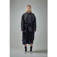 Balenciaga Maxi Patched Shirt Dress
