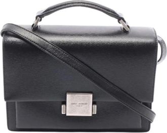 Saint Laurent Pre-owned Belchasse Medium Leather 2way Shoulder Bag - Femme - Pre-owned - Noir - Taille: ONE Size