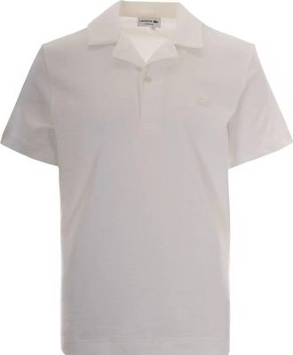 Lacoste Homme, Tops, Blanc, Taille: XL Polo Textur&eacute; Coupe Classique