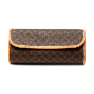 Celine Pre-owned Elegante Foldover Clutch - - Pre-owned - Damen - Braun - ONE SIZE