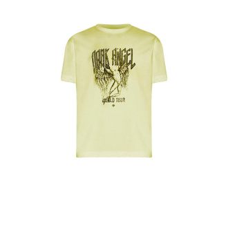 John Richmond Iconic Graphic T-Shirt - - Tops - Herren - Gelb - M