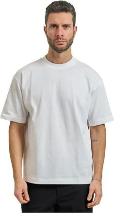 HUGO BOSS Homme, Tops, Blanc, Taille: 3XL T-shirt en coton