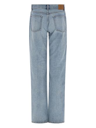 Saint Laurent Straight-Fit Cotton Jeans - Blue