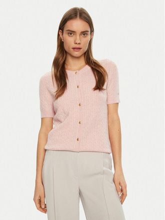 Tommy Hilfiger Strickjacke WW0WW43958 Rosa Regular Fit