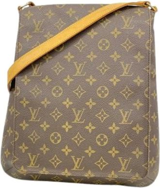 Louis Vuitton Sac bandouli&egrave;re Musette Pre-owned - Femme - Pre-owned - Brun - Taille: ONE Size