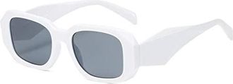 Generic Lunettes de soleil tendance pour hommes et femmes 2025, lunettes de soleil de vacances en plein air (couleur : F, taille : moyenne), D, Taille unique