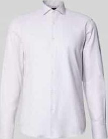 HUGO BOSS Regular Fit Businesshemd aus reiner Baumwolle Modell JOE