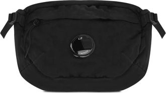 C.P. Company C.p. Company, Homme, Sacs, Noir, Taille: ONE Size Logo Nylon Waist Bag