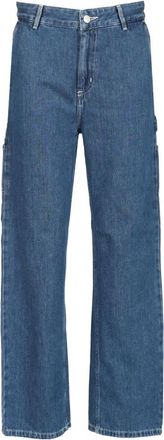 Carhartt Work in Progress Pierce Pant Straight - Femme - Jeans - Bleu - Taille: W26