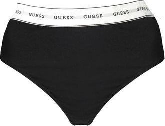 Guess Femme, Sous-v&ecirc;tements, Noir, Taille: 36 FR Carrie Thong