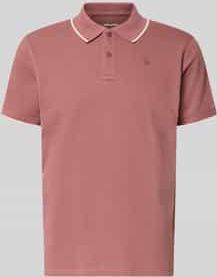 Blend Regular Fit Poloshirt mit Logo-Stitching Modell Hedin