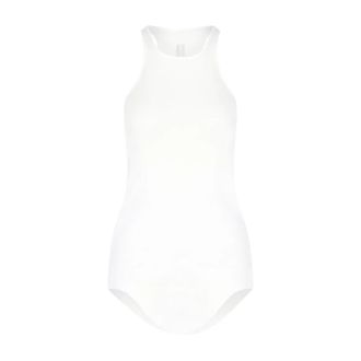 Rick Owens Basic Rib Tanktop - - Tops - Damen - Wei&szlig; - M