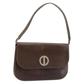 Dior Sac &agrave; bandouli&egrave;re vintage Pre-owned - Femme - Pre-owned - Brun - Taille: ONE Size