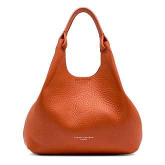 Gianni Chiarini Femme, Sacs, Rouge, Taille: ONE Size Sac &agrave; Main en Cuir avec Pochette Amovible