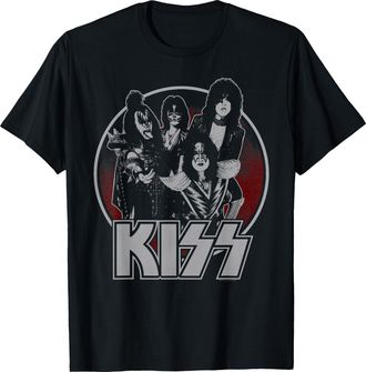 Kiss Sonnenfeuer Porträt T-Shirt