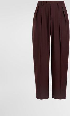 Dolce & Gabbana Hose Aus Wollgabardine - Mann Hosen Und Shorts Mehrfarbig Wolle 48