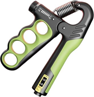 Generico Griffst&auml;rker, verstellbarer Unterarm-Grifftrainer, Fingertrainer f&uuml;r Muskelaufbau mit intelligentem Z&auml;hler f&uuml;r Senioren, Erwachsene und Sportler