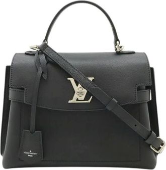 Louis Vuitton Pre-owned Lockme Ever BB Sac &agrave; main 2way en cuir de veau souple - Femme - Pre-owned - Noir - Taille: ONE Size