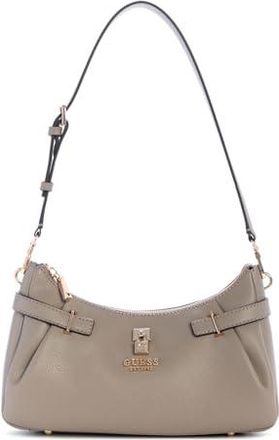 Guess Femme Yesba Shoulder Bag Sac à bandoulière, Taupe foncé, Taille Unique