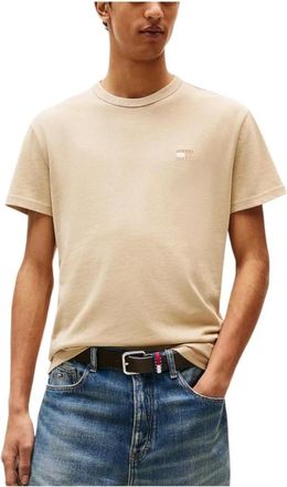Tommy Hilfiger Homme, Tops, Beige, Taille: XL T-shirt Urban Badge