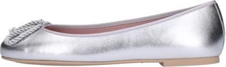 Pretty Ballerinas Femme, Chaussures, Gris, Taille: 36 EU Rosario Patent Ballet Flats
