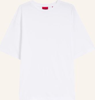 HUGO BOSS Hugo Badeshorts Tiki T-Shirt weiss
