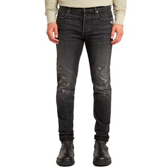 G-Star Herren 3301 Slim Jeans, Blau (Worn in Black Metal Restored 51001-D497-H101), 34W / 34L