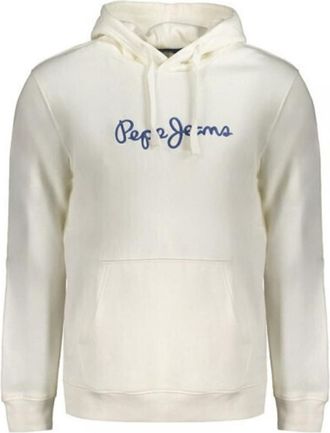 Pepe Jeans London Herren New Joe Hoodie Sweatshirt, Weiß (Off-White), S