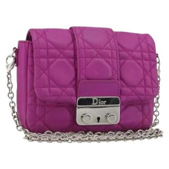 Dior Pre-owned Vintage Schultertasche - - Pre-owned - Damen - Lila - ONE SIZE