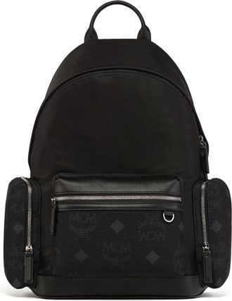 MCM Stark Rucksack aus recyceltem Nylon - - Bags - unisex - Schwarzk - ONE SIZE