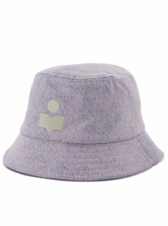 Isabel Marant Isabel Marant Caps & M&uuml;tzen - Haley-Gb Hat - Lilac - Cotton - Gr. 57 - in Lila - f&uuml;r Damen