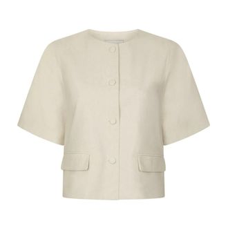 Neo Noir Leichte Jacken - - Jackets - Damen - Beige - XS