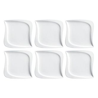 Verso M&auml;ser 923783 La Musica Dessertteller, &Oslash; 21,5cm, elfenbein (6er Pack)