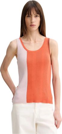 Paul Smith &Auml;rmelloses Oberteil - - Tops - Damen - Orange - S