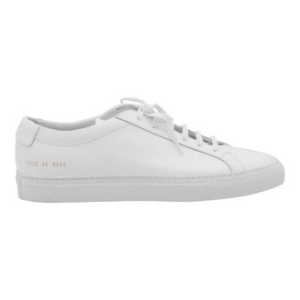 Common Projects Baskets en Cuir Blanc Original Achilles - Homme - Chaussures - Blanc - Taille: 42 EU