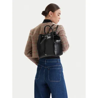 Calvin Klein Rucksack Calvin Klein Ck Drawstring Backpack LV04F3329G Schwarz