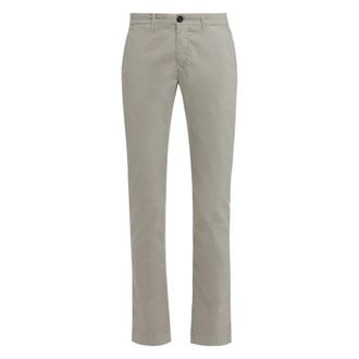 Moorer Homme, Pantalons, Beige, Taille: W32 Chinos en m&eacute;lange de coton