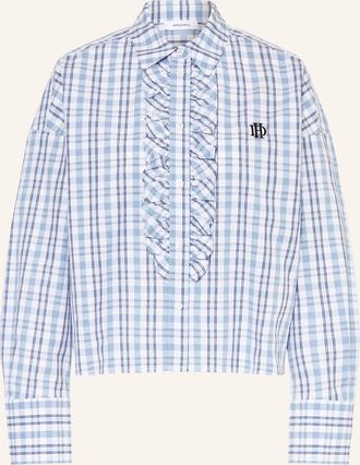 Darling Harbour Darling Harbour Hemdbluse Mit R&uuml;schen blau