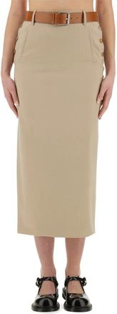 Moschino Femme, Jupes, Beige, Taille: 34 FR Gonna