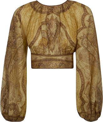 Zimmermann Femme, Blouses et Chemises, Multicolore, Taille: 36 FR Wanderlust Bodice