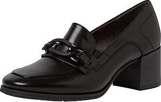 Jana Softline 8-24470-41 Chaussures Confortables pour Femme avec chaîne Classique Business Escarpins, Noir, 38 EU Large