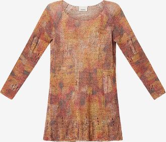 Isabel Marant Robe Hymira - Femme - Orange - Taille36 - Isabel Marant